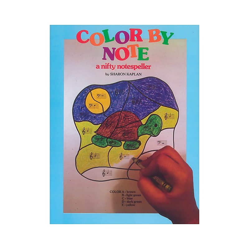 Alfred Color by Note Book 1 | Reverb