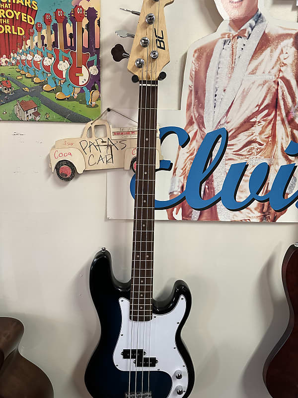 Best Choice Bass Guitar Blue burst | Reverb