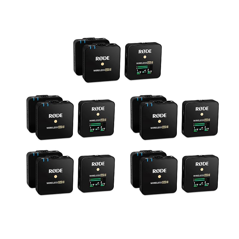 Rode Wireless GO II Dual Channel Wireless Microphone System, | Reverb