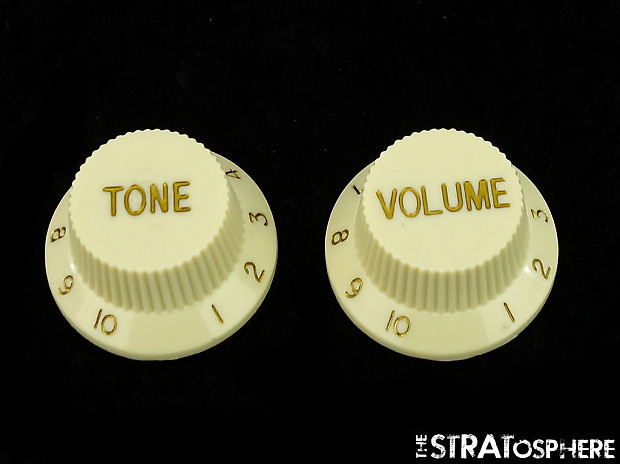 Fender Squier J Mascis Jazzmaster GUITAR KNOBS Volume Tone | Reverb