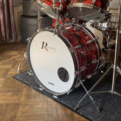 Rogers drums 12,13,16,22 /custom wrap | Reverb