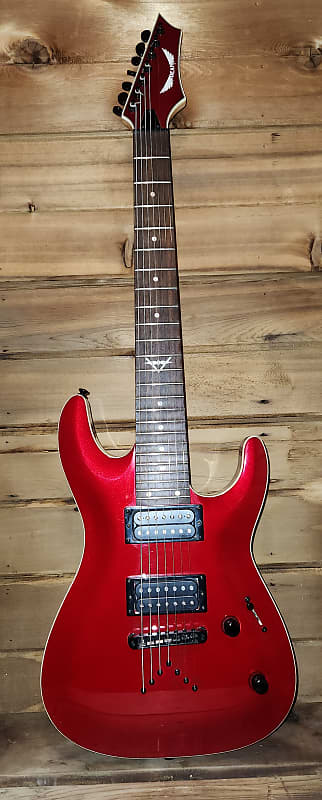 Dean Custom 750X 7 string Dimarzio USA pickups | Reverb