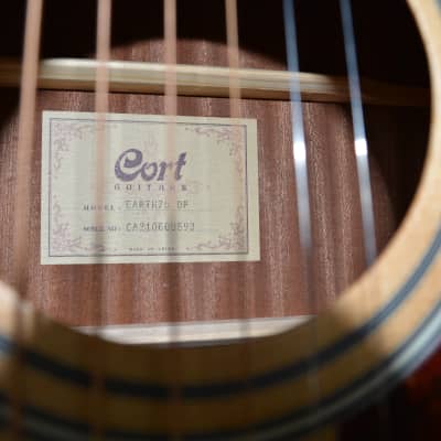 Cort EARTH70 OP New - Satin Natural | Reverb