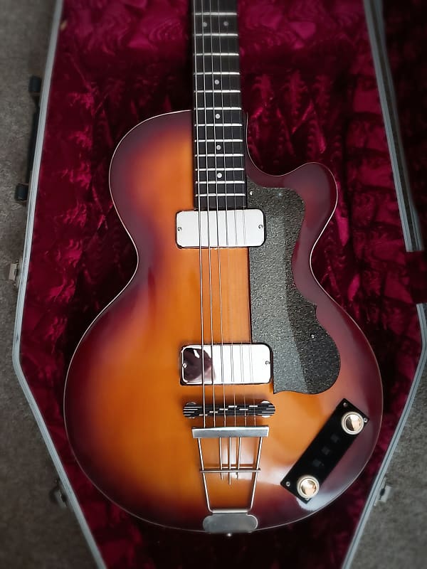 Hofner Bass VI- custom | Reverb
