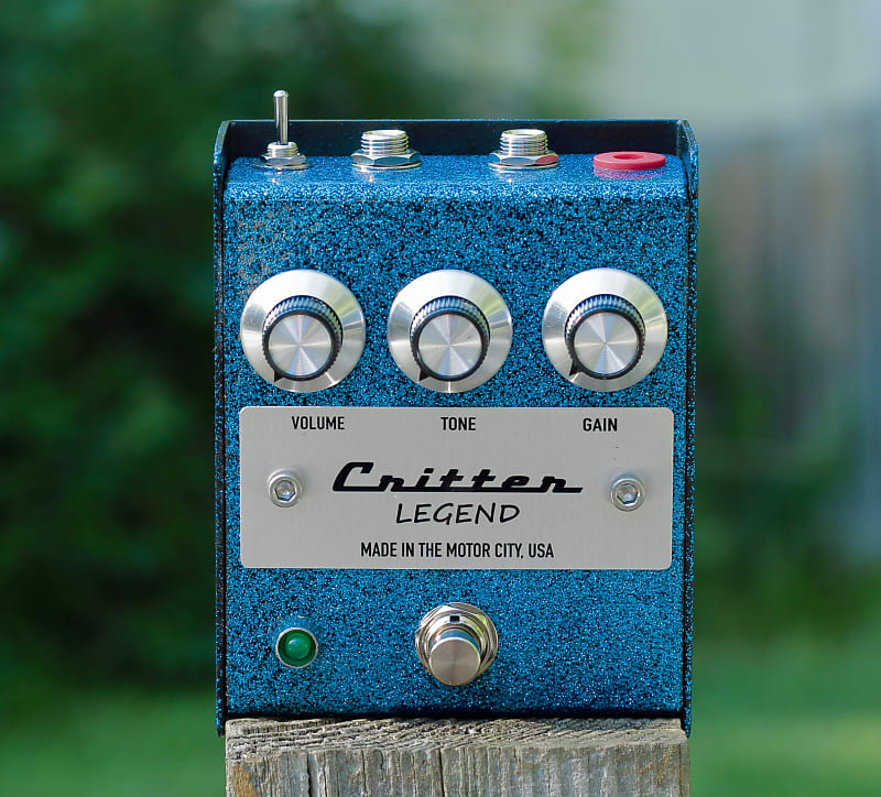 Critter - LEGEND (Tube Screamer Style Pedal.) Charge Pump+All | Reverb