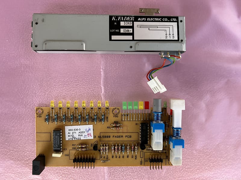 Allen & Heath ML4000-ML5000 ALPS Fader with Meter Board Used | Reverb