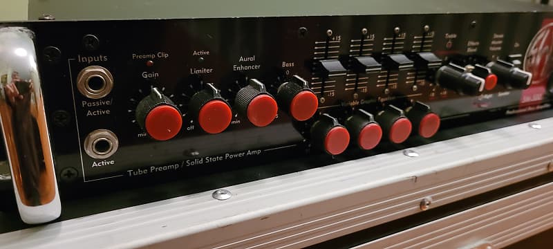 SWR SM500 Tube Bass Rackmount Amp Limiter/Enhancer Upgraded | Reverb