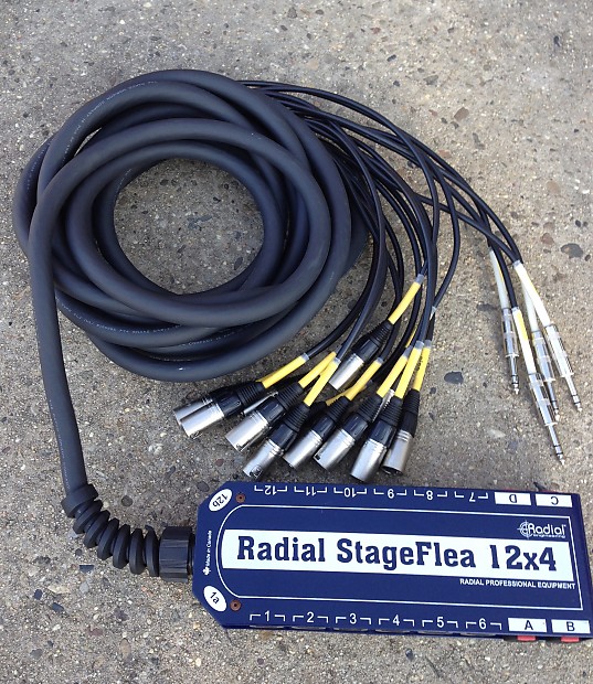 Radial Stage Flea | 12x4 | Reverb