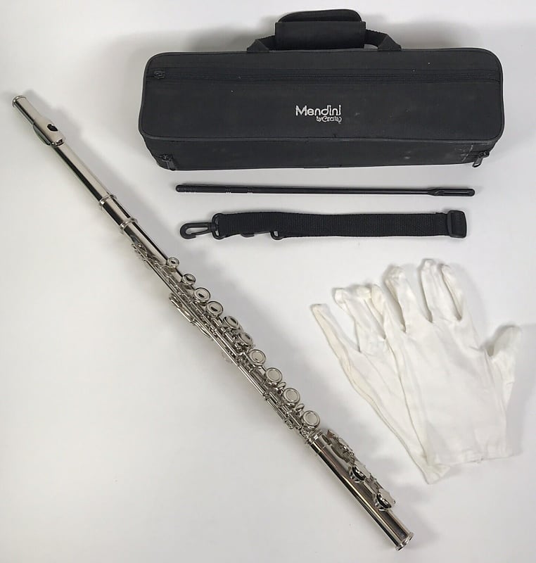 Cecilio Mendini Flute MFE-N MH16110582 With Case | Reverb