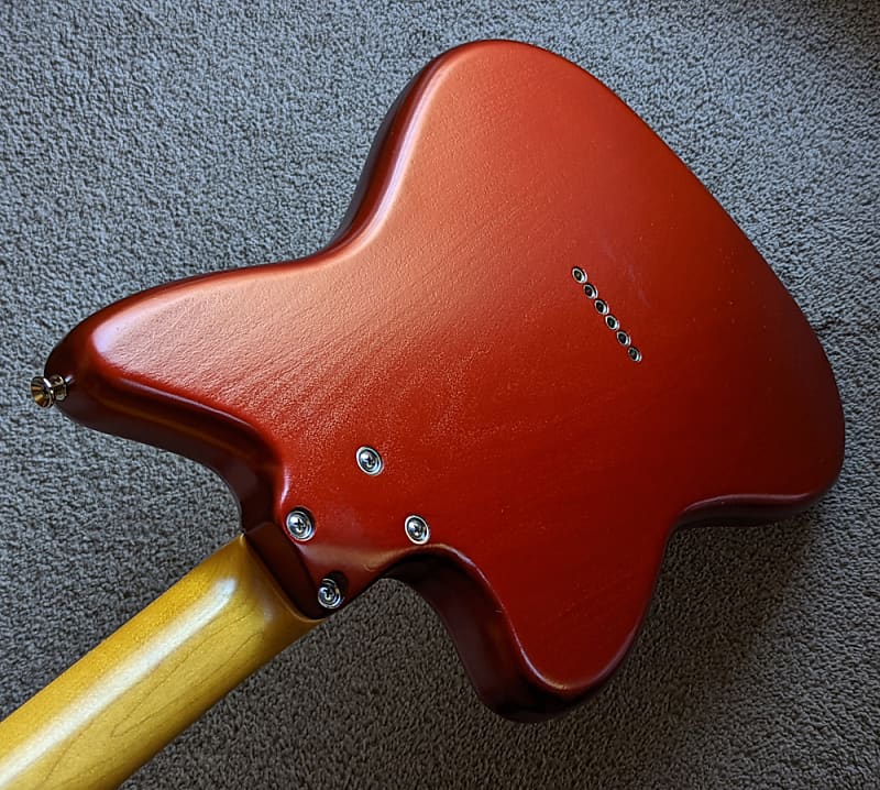 Conway Guitars Telemaster Jazzcaster 2021 Burnt | Reverb Australia