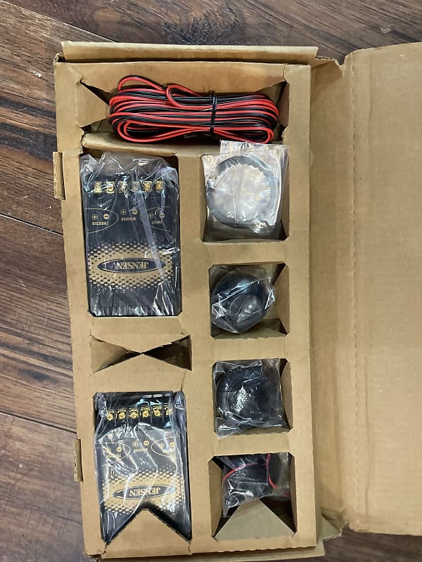 Jensen Set of 2 Crossovers and Tweeters With Speaker Wire | Reverb