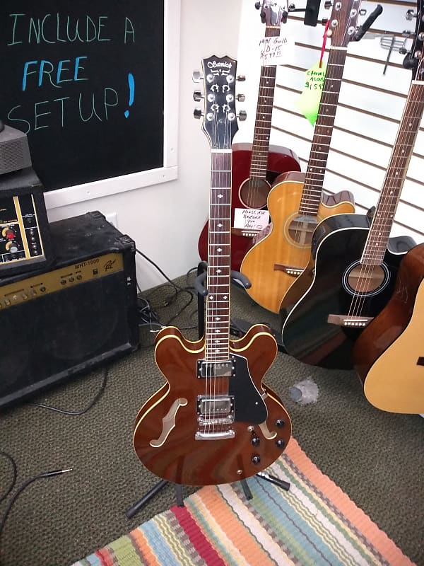 Samick SARC-902 Semi Hollow 335 Replica Considered Better | Reverb