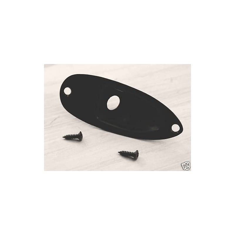 Jack Gotoh Stratocaster Jackplate Black | Reverb