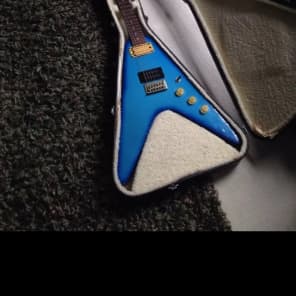 Arbor Flying V 1983 Blueburst | Reverb
