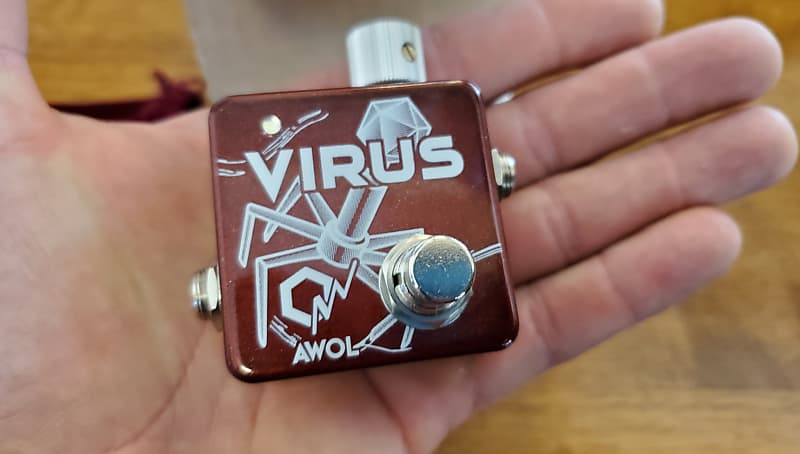 AWOL Pedals Virus Fuzz 2022 Red | Reverb