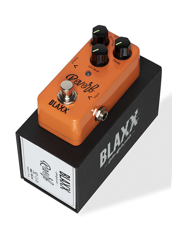 Stagg BX-REVERB BLAXX Reverb pedal for electric guitar, with | Reverb
