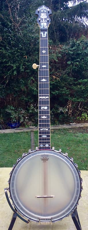 Clifford Essex Paragon 5 String Banjo Open Back | Reverb