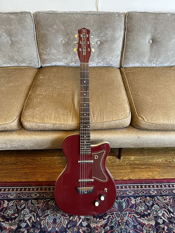 Danelectro U2 Reissue 1998-2001 - Red | Reverb