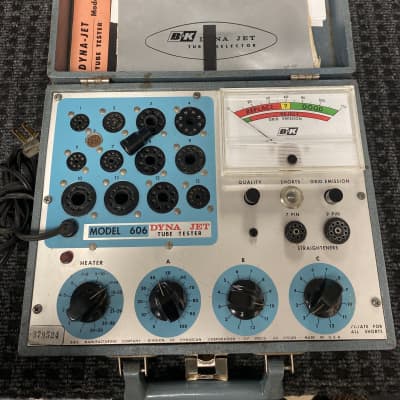 Dyna Jet Tube Tester Model 606 | Reverb