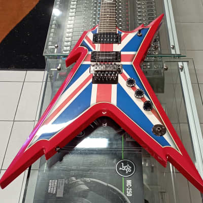 Dean Dime Razorback union jack Limited Edition Dimebag | Reverb UK