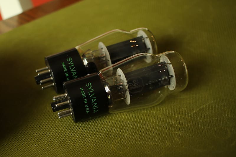 Sylvania 6L6GA Tubes Matched Set - NOS | Reverb