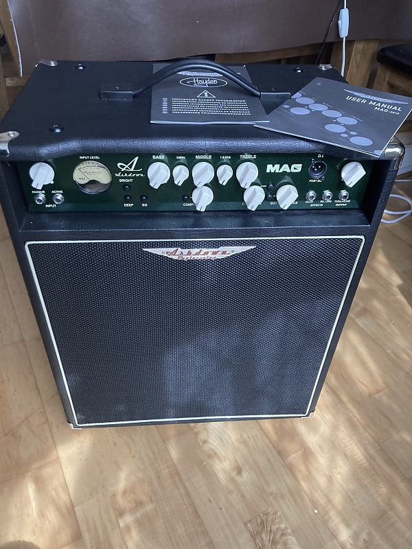 Ashdown MAG-C115-300 - Black/Green | Reverb UK