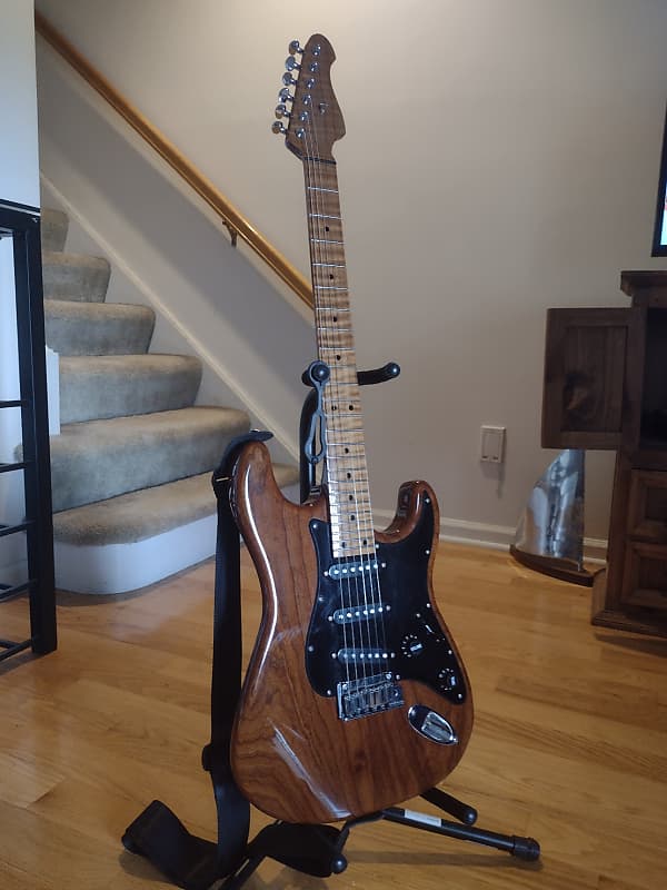 Warmoth 7/8 Scale Stratocaster 2021 Construction Roasted | Reverb