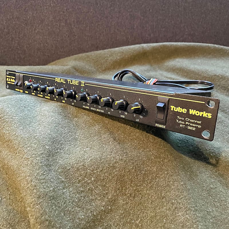 Tube Works Real Tube II RT-922 Two Channel Guitar Preamp | Reverb