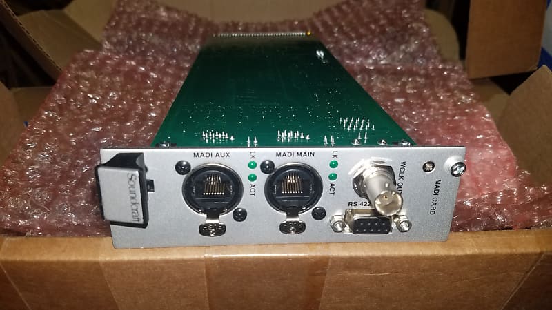 Soundcraft Madi CAT5 Option/Expansion Card (#RS-2409-SP) For | Reverb