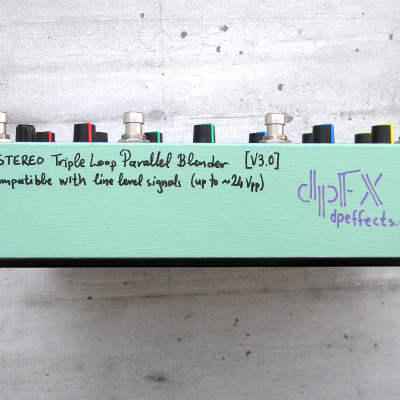 dpFX Pedals - 3-Loop Parallel STEREO Blender / FX Loop | Reverb