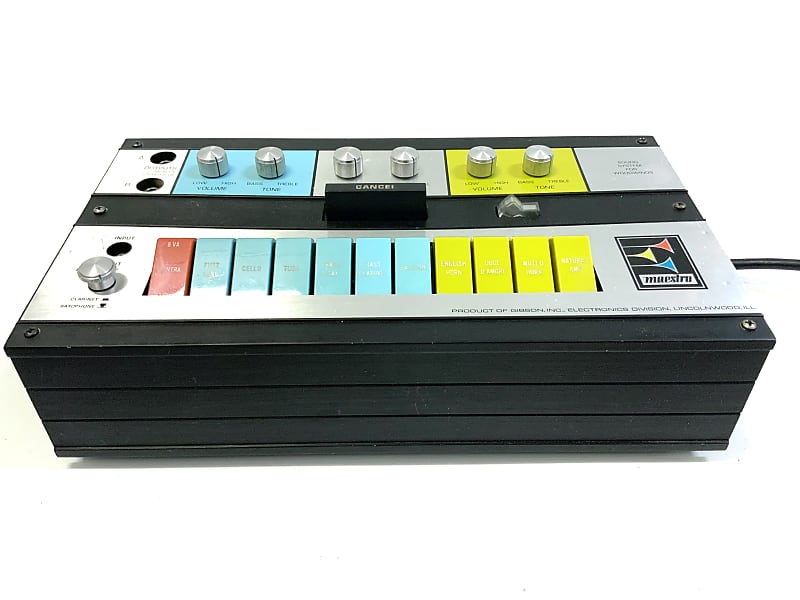 Vintage 1960’s MAESTRO W3 W-3 SOUND SYSTEM FOR WOODWINDS | Reverb