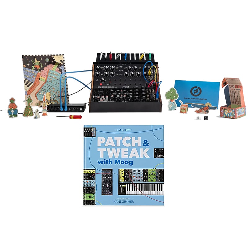 Moog Sound Studio Semi Modular Synth Bundle, Subharmonicon & | Reverb