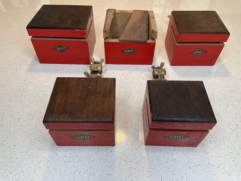 Duplex woodblocks 50's | Reverb