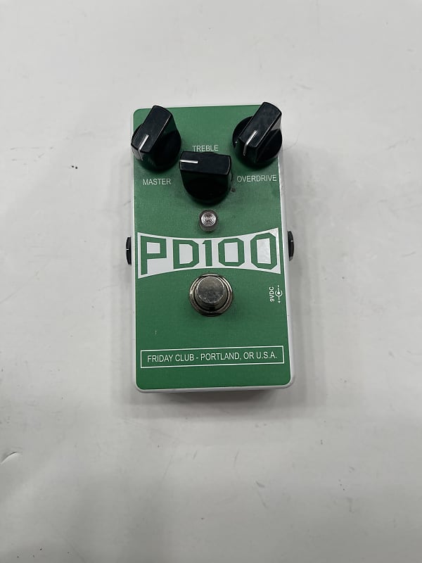 Friday Club PD100 Overdrive Jack Deville Mr. Black Guitar | Reverb