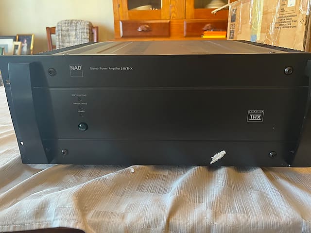 NAD Stereo Power Amplifier 218 THX Lucasfilm Late 1990's - | Reverb