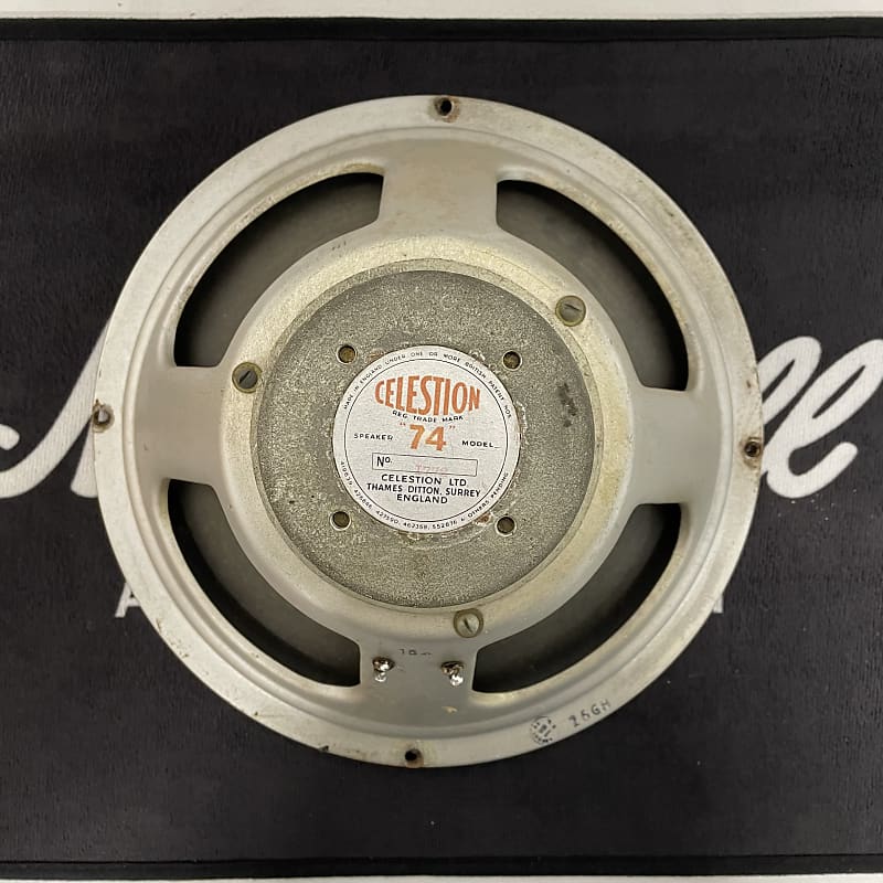 Celestion 1951 G12 Alnico P74 1772 12w Silver | Reverb