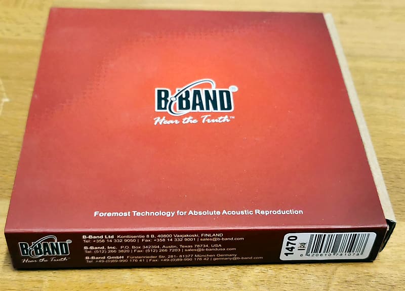 NOS B-Band 1470 AST Acoustic Soundboard Transducer Pickup | Reverb