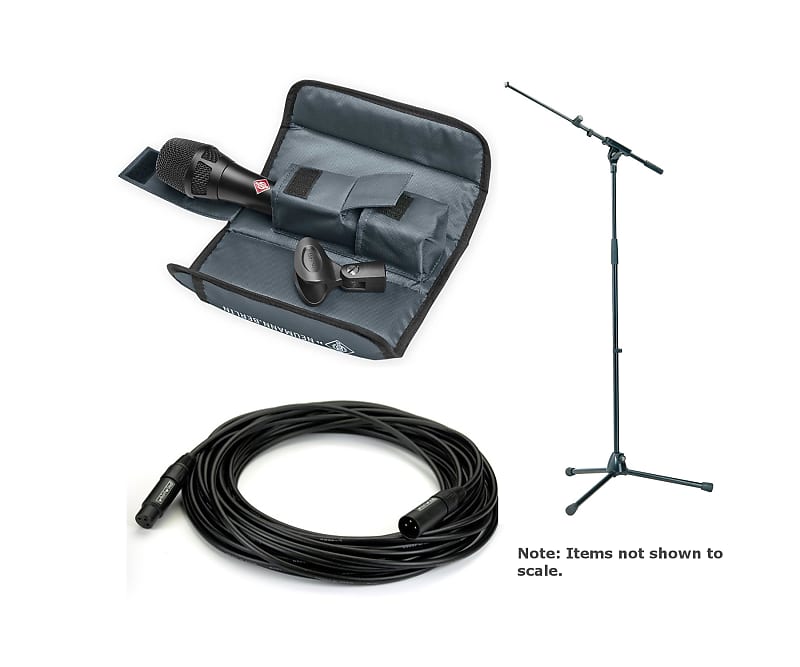 Neumann KMS104-MT-SOLO-K KMS 104 BK Mic Bundle with Stand and | Reverb