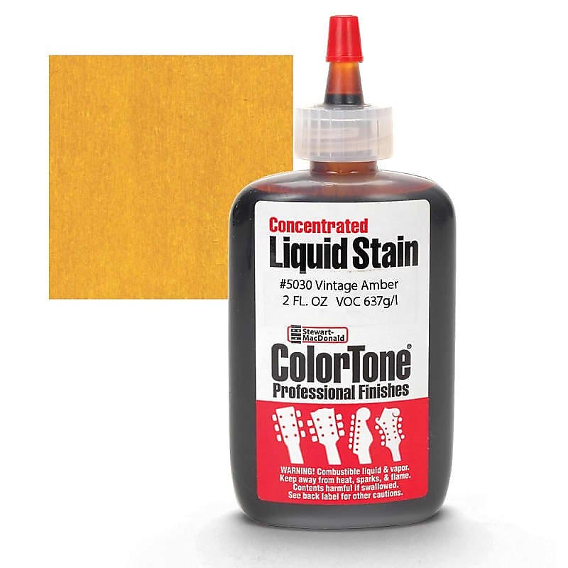 ColorTone Liquid Stains, Vintage amber | Reverb