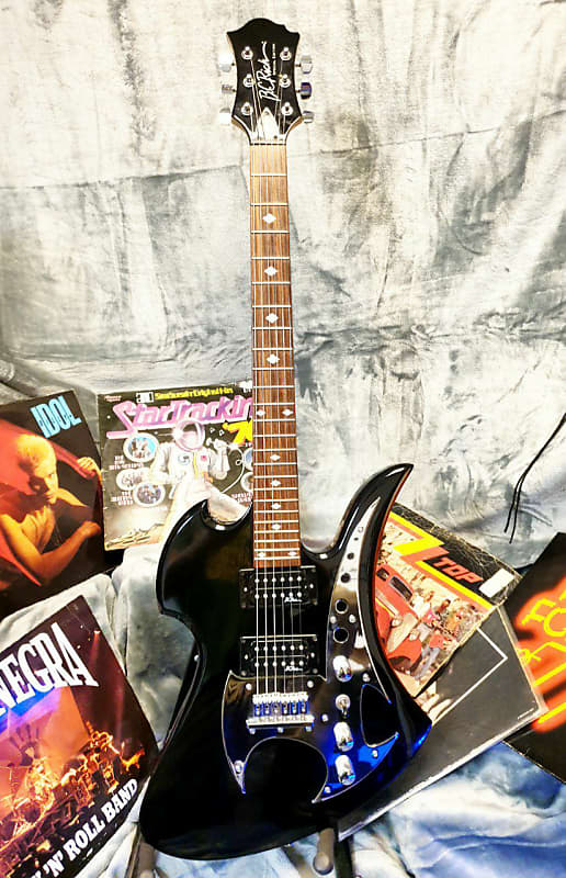 BC Rich Mockingbird Evil Edge Special Edition Guitar - Black | Reverb