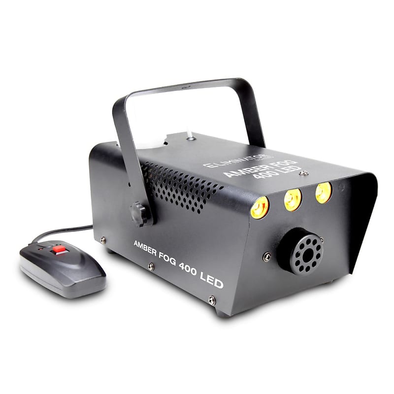 Eliminator Amber Fog 400 LED compact 400W fog machine with | Reverb