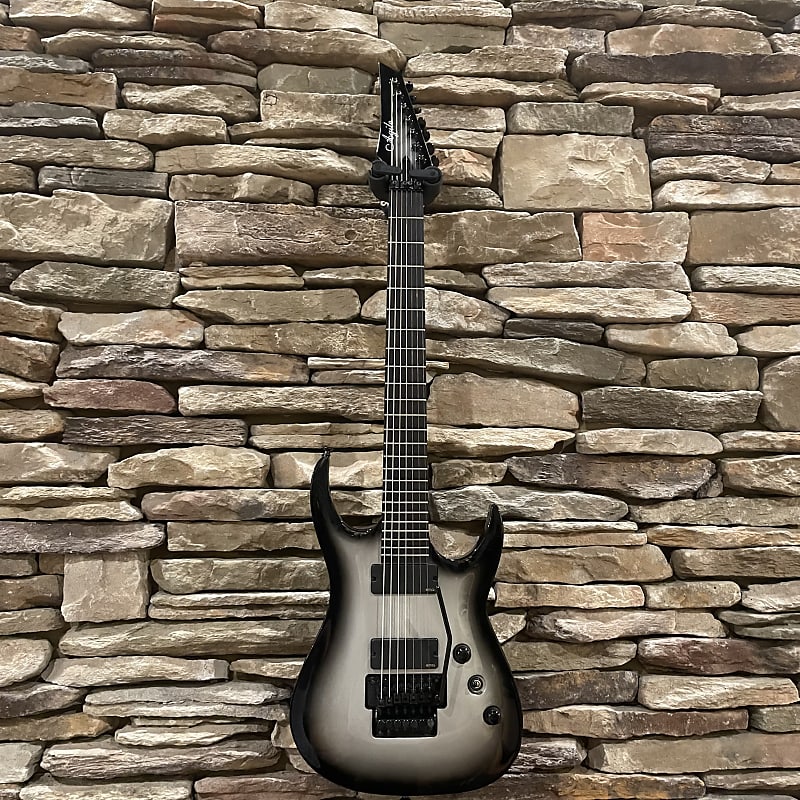 Agile Interceptor 727 Baritone 7-string - Silver Burst | Reverb