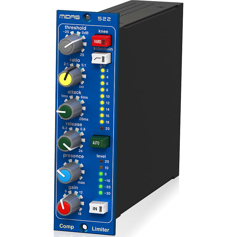 Midas 522 V2 Compressor/Limiter | Reverb