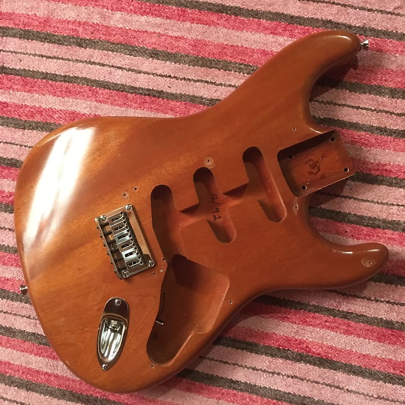 1992 Warmoth Hardtail Strat Stratocaster Guitar Body | Reverb