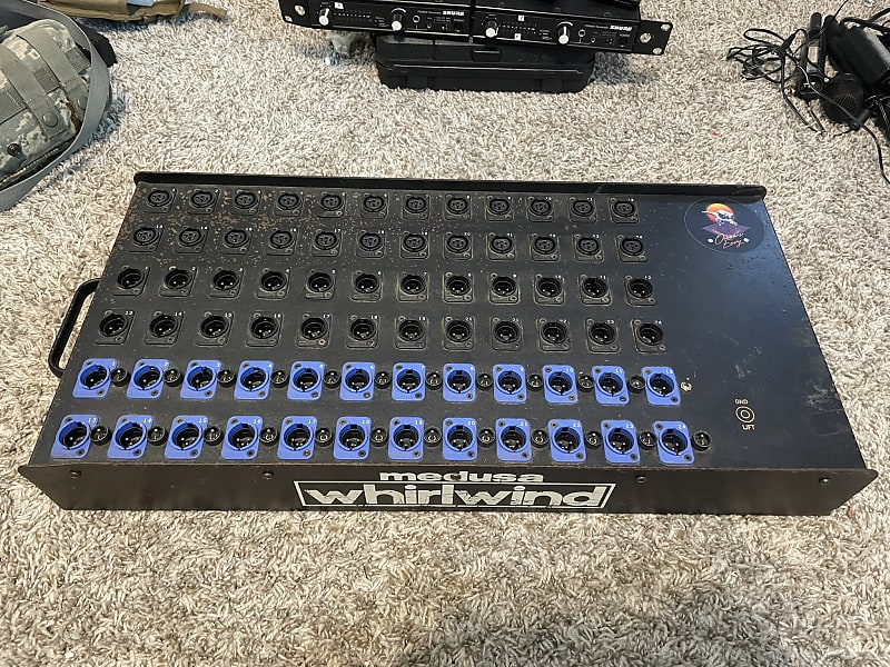 Whirlwind Medusa 24 channel XLR microphone splitter snake | Reverb