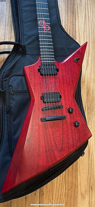 Solar Guitars E2.6TBR SK 2020 - Trans Blood Red Matte | Reverb