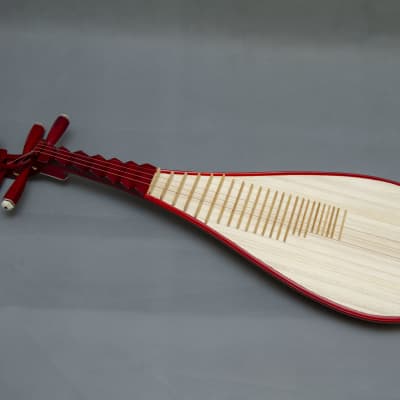 China Wood Lute Pipa Guitar String Musical Instrument | Reverb