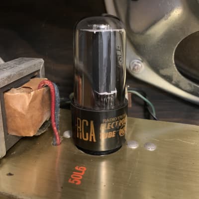 Supro Bantam Tube Combo Amp (made in U.S.A.) 1965 - Red Tolex | Reverb