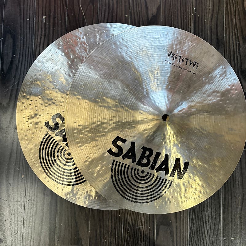 Sabian 14" Artisan Prototype Hi Hats | Reverb