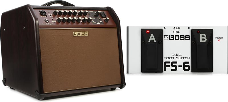 Boss Acoustic Singer Pro 120-watt Bi-amp Acoustic Combo with | Reverb